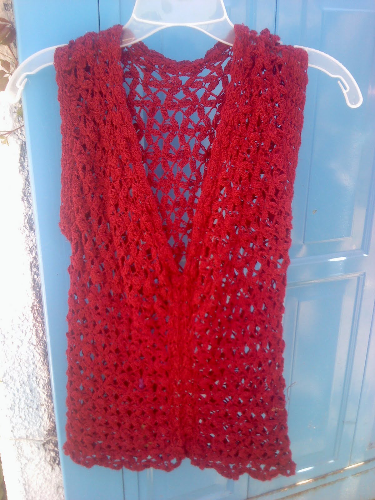 Chaleco tejido con gancho - Imagui