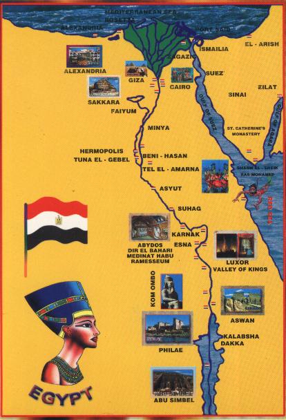 study Agma-Agama: Peta dan Peradaban Mesir kuno