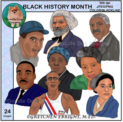 The Best of Teacher Entrepreneurs: CLIP ART: BLACK HISTORY MONTH