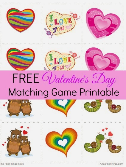 Valentine's Day Games Free Printables! | Days of Chalk and Chocolate