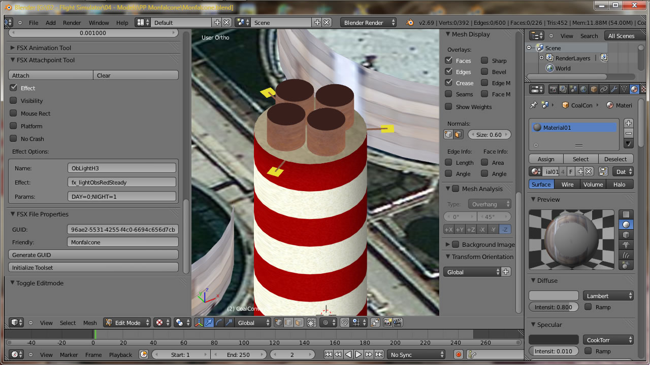 Hangar with lights | FSDeveloper