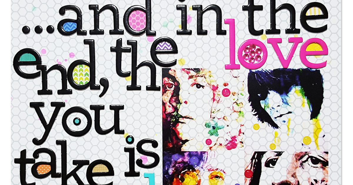 Doodlebug Design Inc Blog: Alphabet Challenge: The Beatles by Silvia