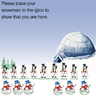 Pre-Made Winter Themed Smartboard Attendance Check-In Activities ...