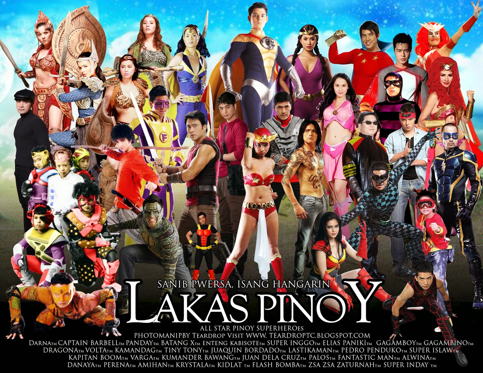 The TeardropTC Show: LAKAS PINOY / PINOY SUPERHEROES The TeardropTC Show: LAKAS PINOY / PINOY SUPERHEROES