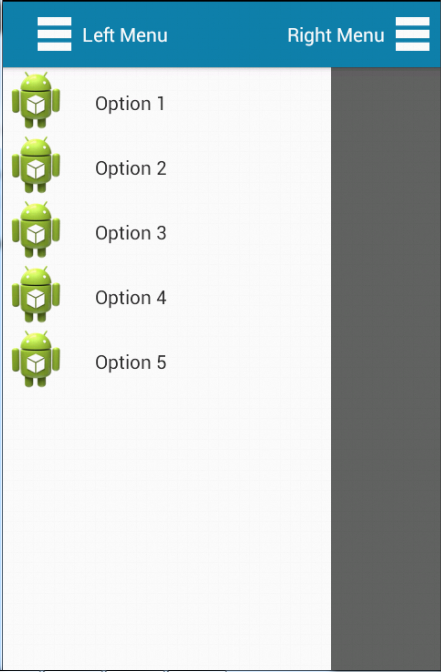 Jei's Android Development Tutorial: Android Dual Navigation Drawer ... Jei's Android Development Tutorial: Android Dual Navigation Drawer ...