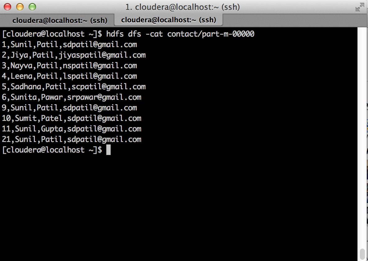 Importing data from RDBMS into Hive using create-hive-table of sqoop ... Importing data from RDBMS into Hive using create-hive-table of sqoop ...