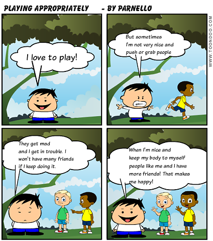 The Lower Elementary Cottage: A Mess of a Day! And a Social Skills Cartoon!