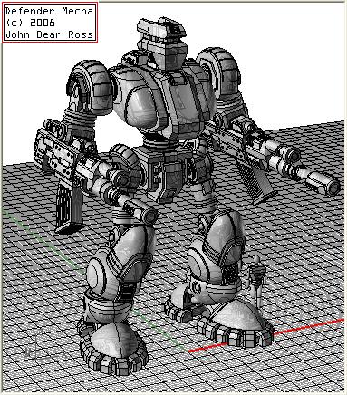 [TMP] "The defender Mecha." Topic