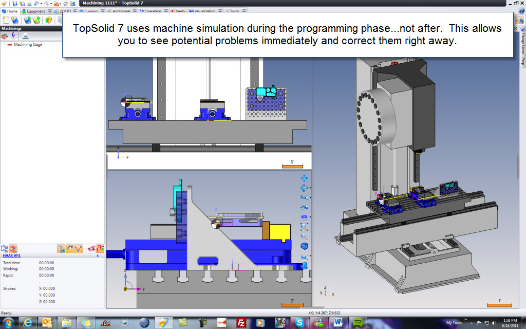 Solidcam machine setup - acaalternative