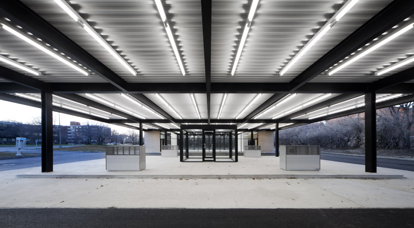 Mies van der Rohe Gas Station | modern design by moderndesign.org Mies van der Rohe Gas Station | modern design by moderndesign.org