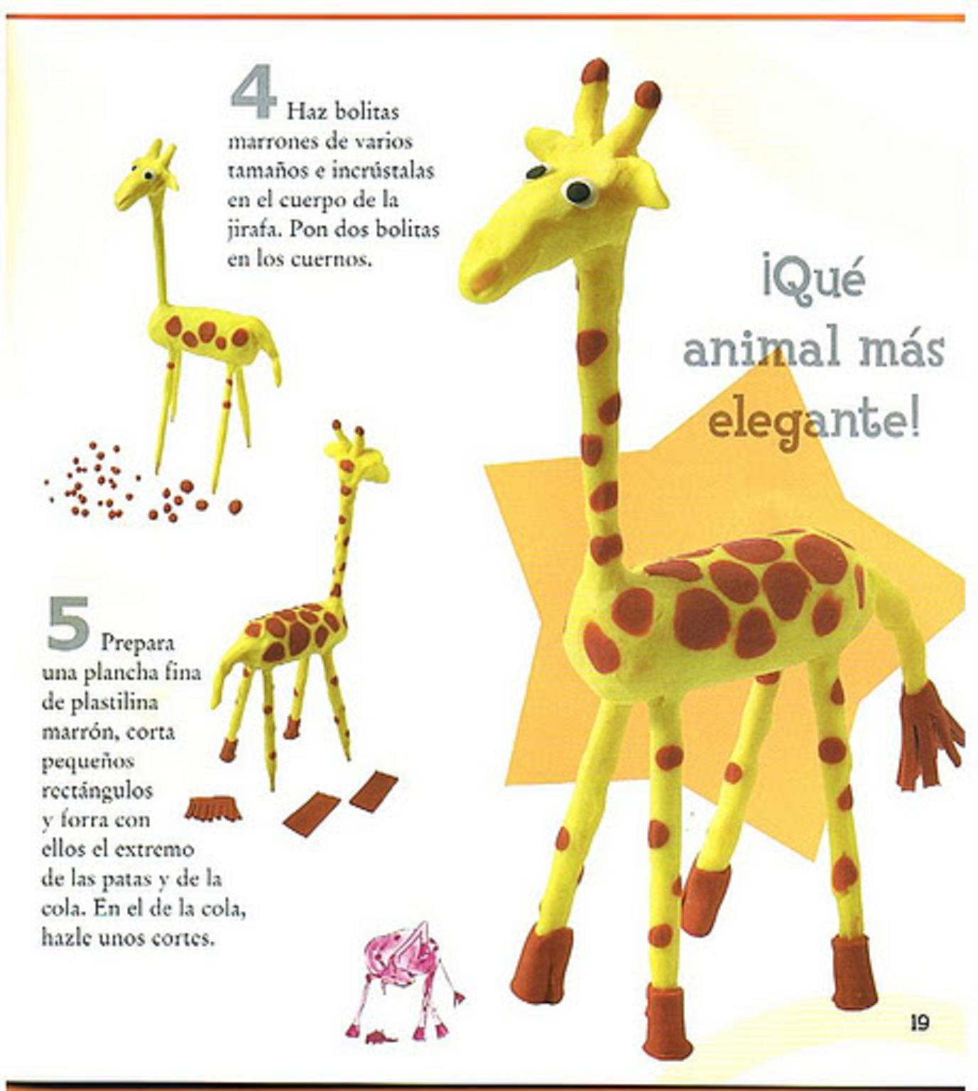 Manualidades de jirafas - Imagui