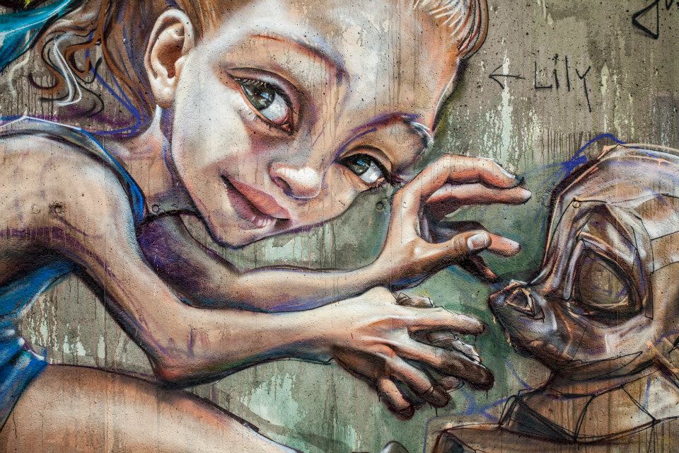 Herakut 最新ミューラル In バート・フィルベル（ドイツ）