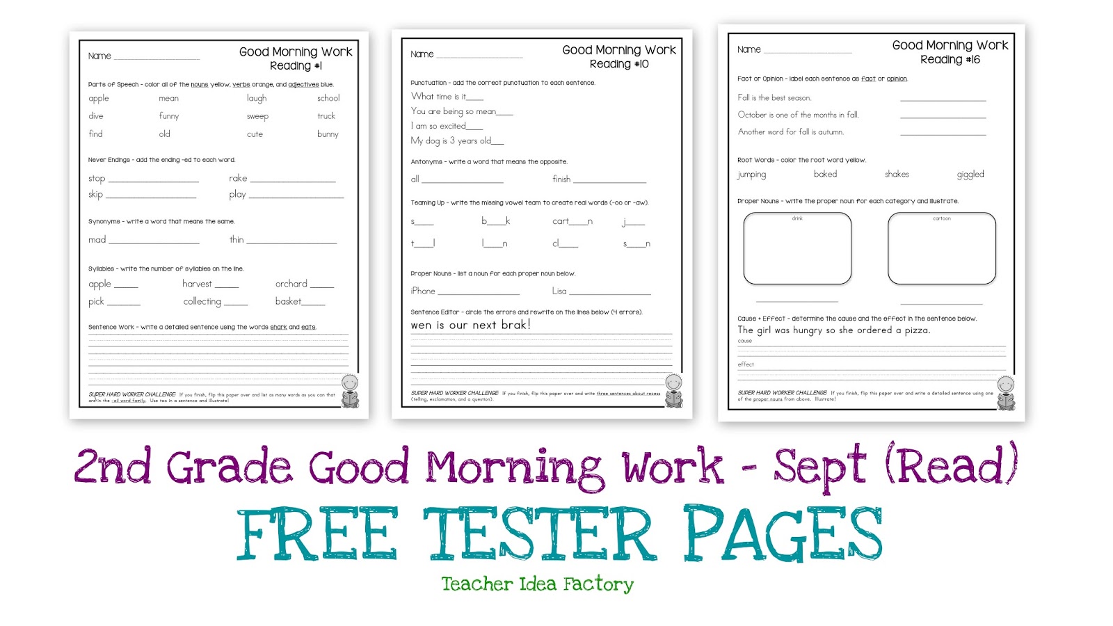 WEEK TWO IN THE BAG - IDEAS + FREEBIES + POSTCARD EXCHANGE - Teacher ...