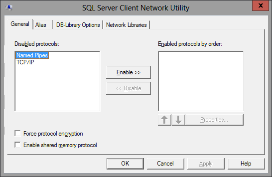 Al's Tech Tips: SharePoint: How to setup a database server alias