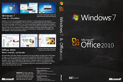 Galeria Das Capas: Windows 7 - Office 2010 Custom