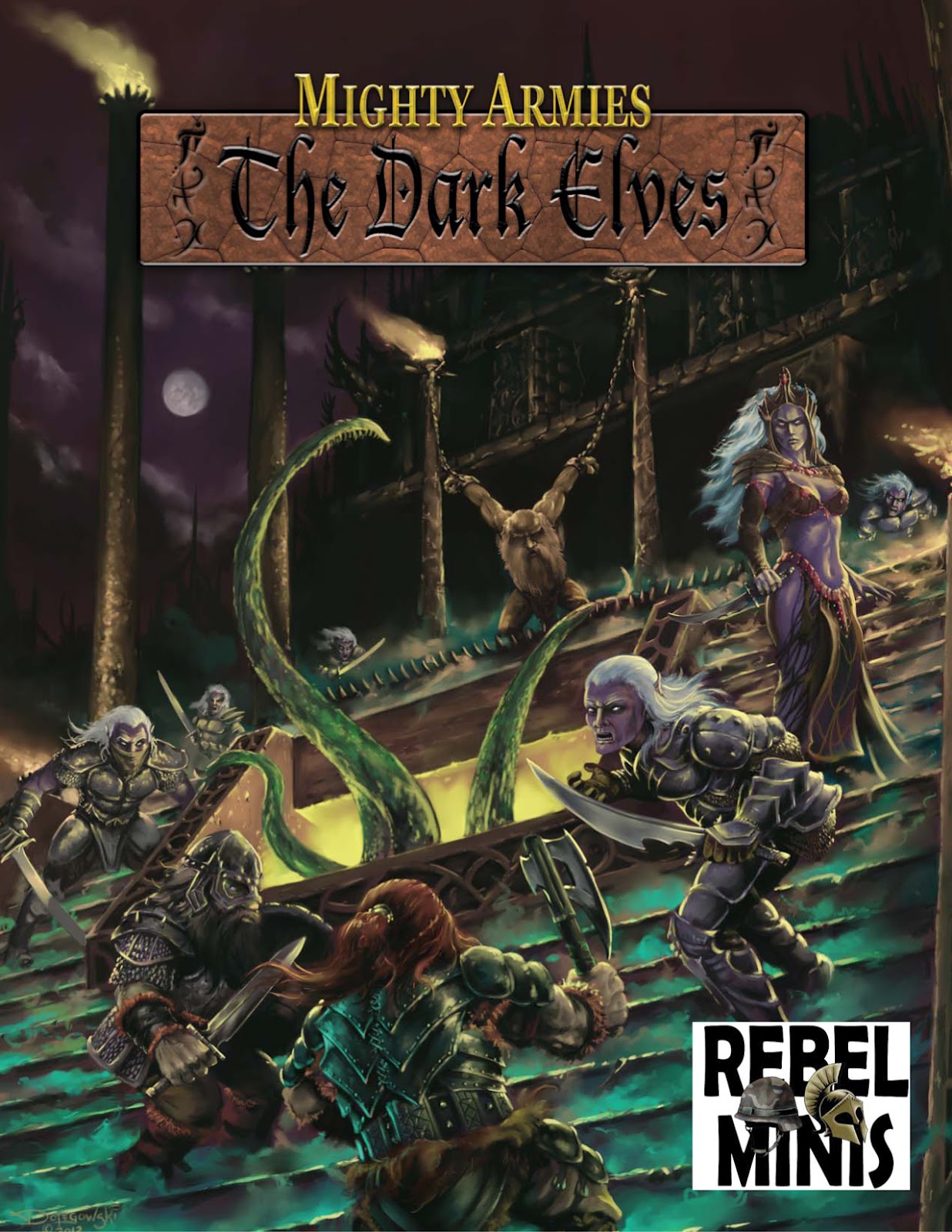 [TMP] "Sneak Peek: Mighty Armies: The Dark Elves Cover! " Topic