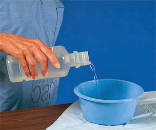 Adding Sterile Solutions to a Sterile Field ~ Nursing