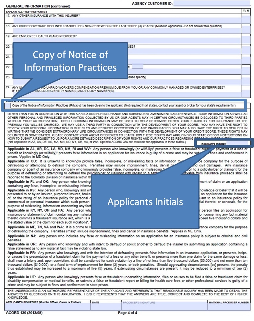 Simply-Easier-ACORD-Forms: ACORD 130 Workers Compensation Application ... Simply-Easier-ACORD-Forms: ACORD 130 Workers Compensation Application ...