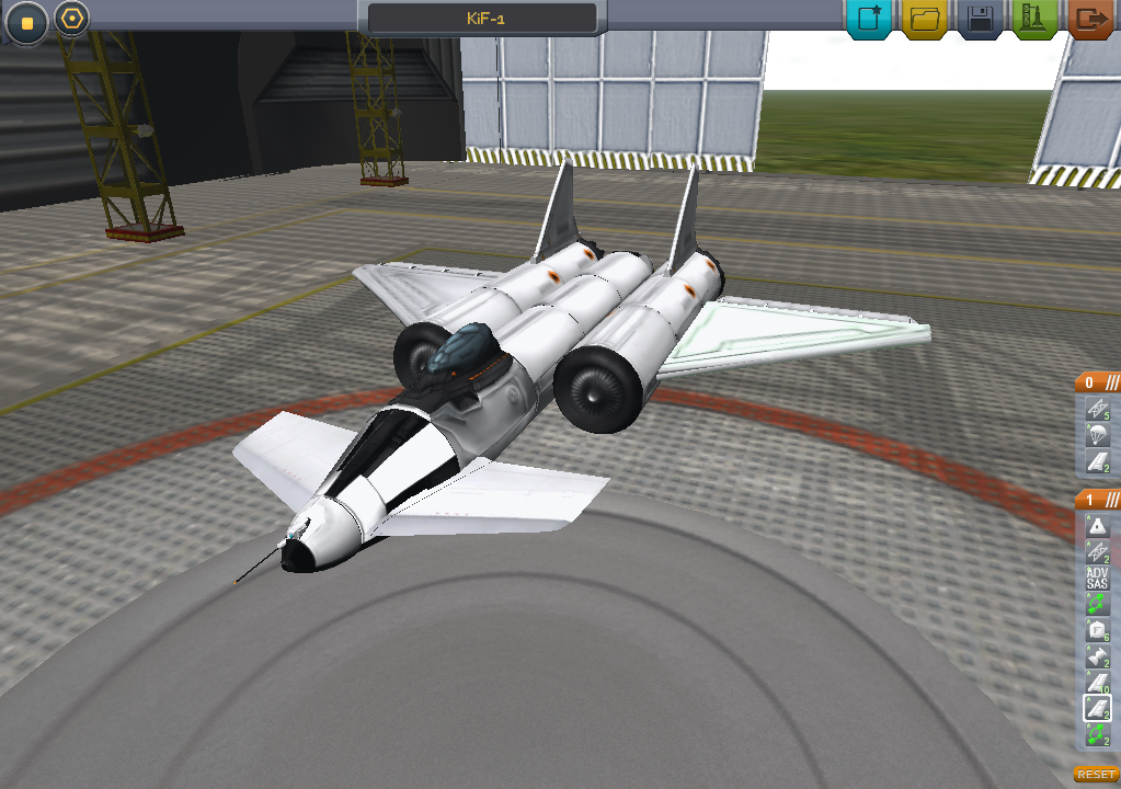 Kerbal space program space plane design - retyduo