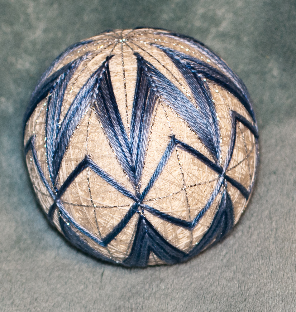 Committed Stitcher: Vineyard Silk Temari