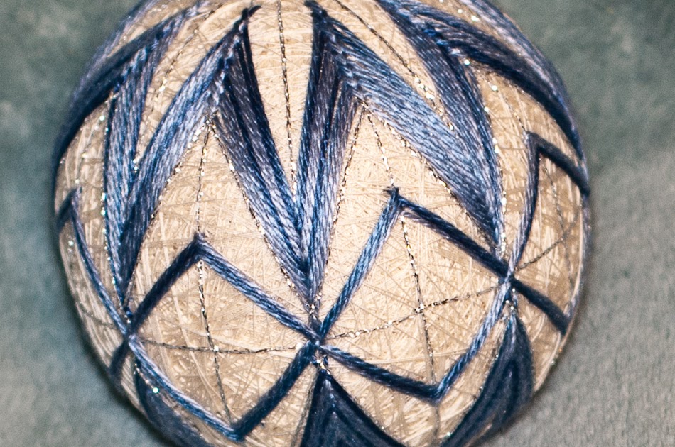 Committed Stitcher: Vineyard Silk Temari