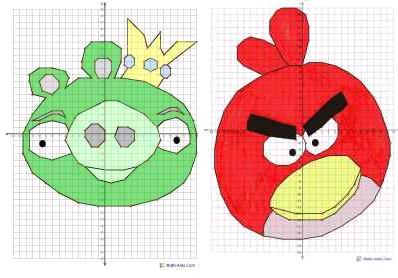 Coordinate Grid Pictures Angry Birds
