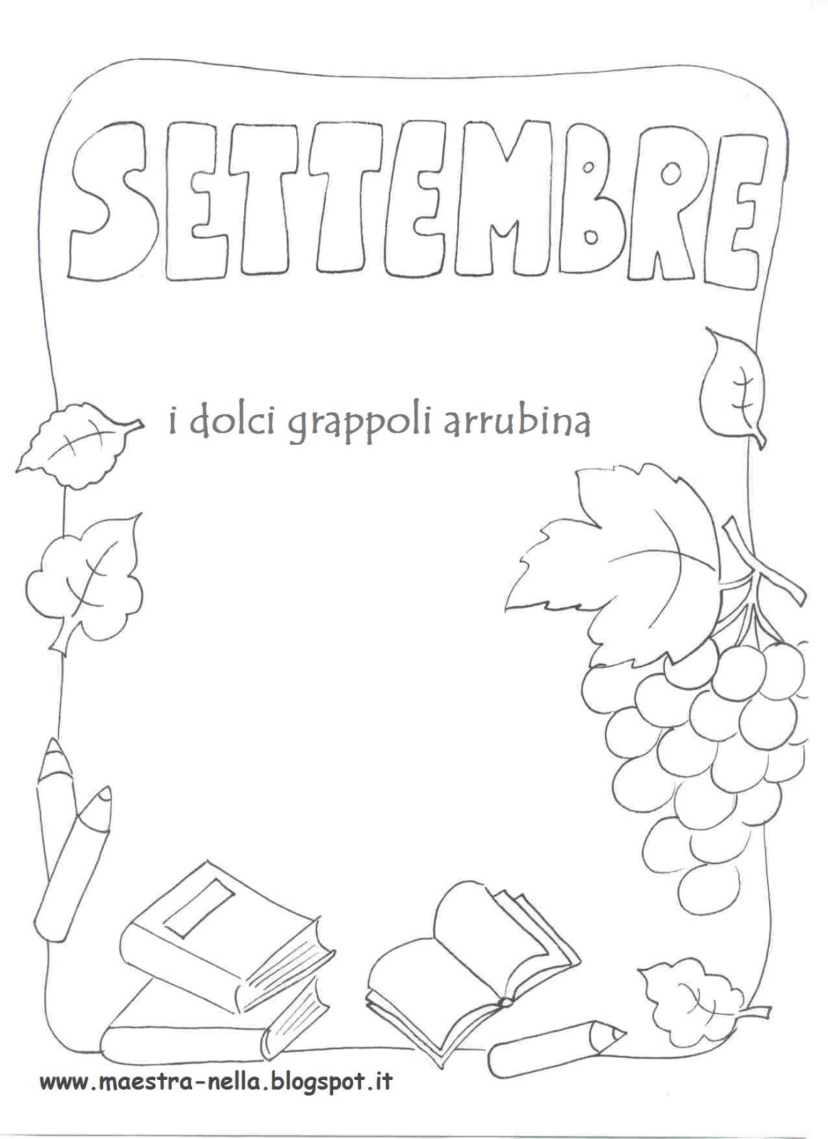 maestra Nella: i mesi dell'anno