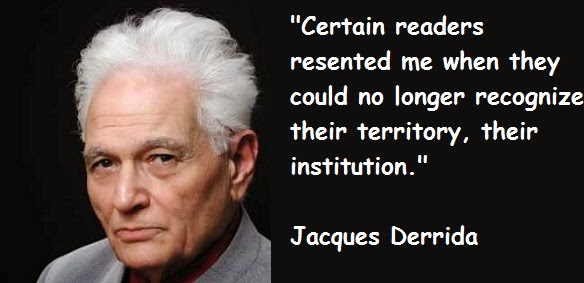 Jacques Derrida Post Structuralism