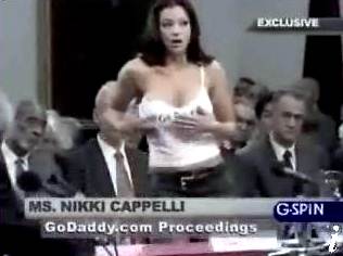 Best Cleavages in The World: Nikki Cappelli Godaddy Cleavage