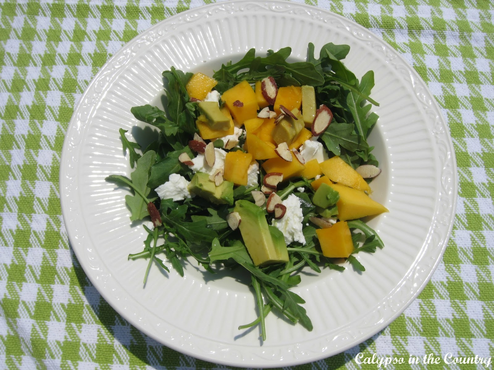 MANGO ARUGULA SALAD WITH CANDIED MACADAMIA NUTS Nutritional Foodie - Easy Best Recipes