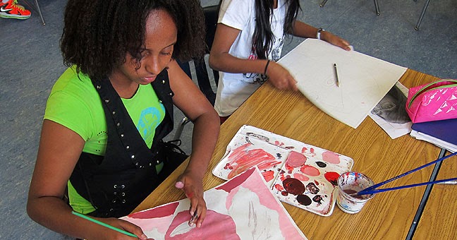 Mr. Bob's Middle & High School Art Room: Monochromatic Self Portraits ...