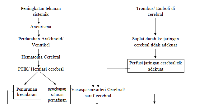 Pathway Patofisiologi: Pathway Stroke Hemoragik