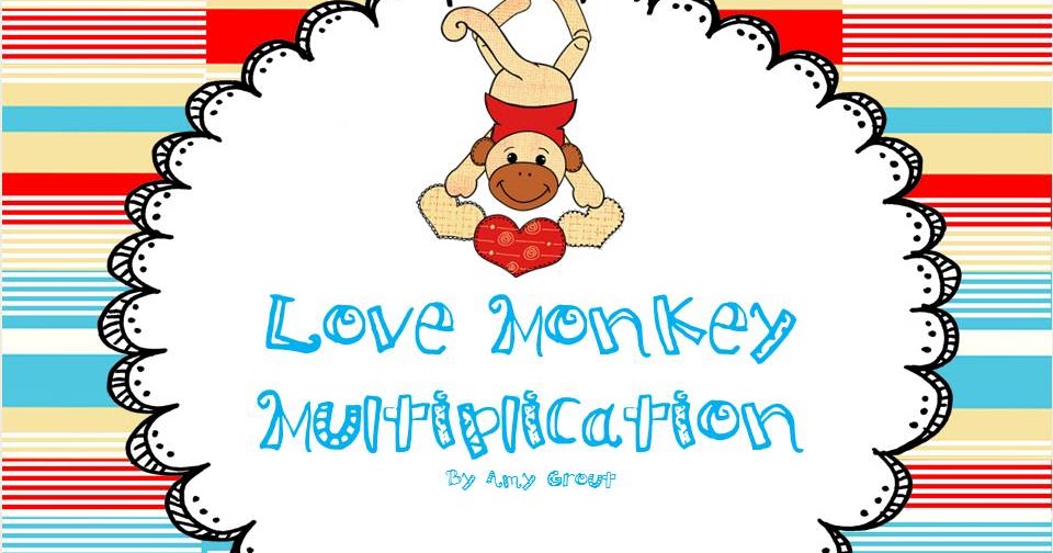 The Primary Porch: Feel the Love....Monkeys! (Math Freebie)