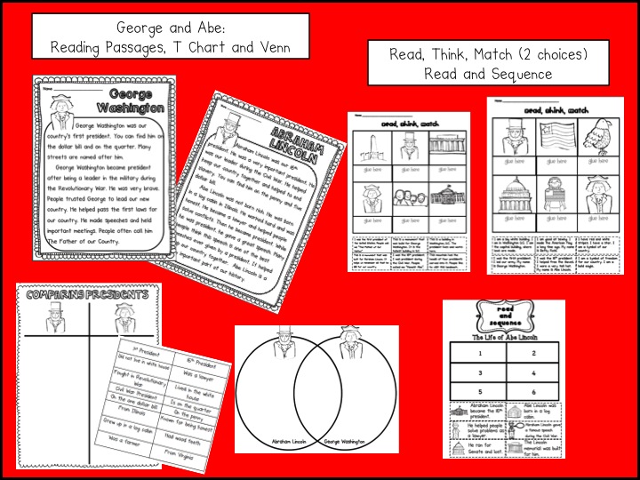 President Mini Unit with a FREEBIE! - Sarah's Teaching Snippets
