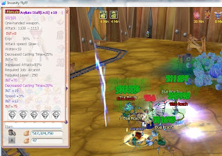 Insanity Flyff Private Server: Insanity Flyff - Weapon and Shield Leveling-Up at Mines Dekane