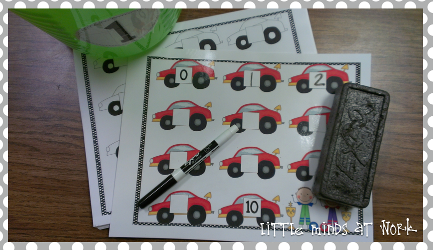 Kindergarten Math Centers - Little Minds at Work