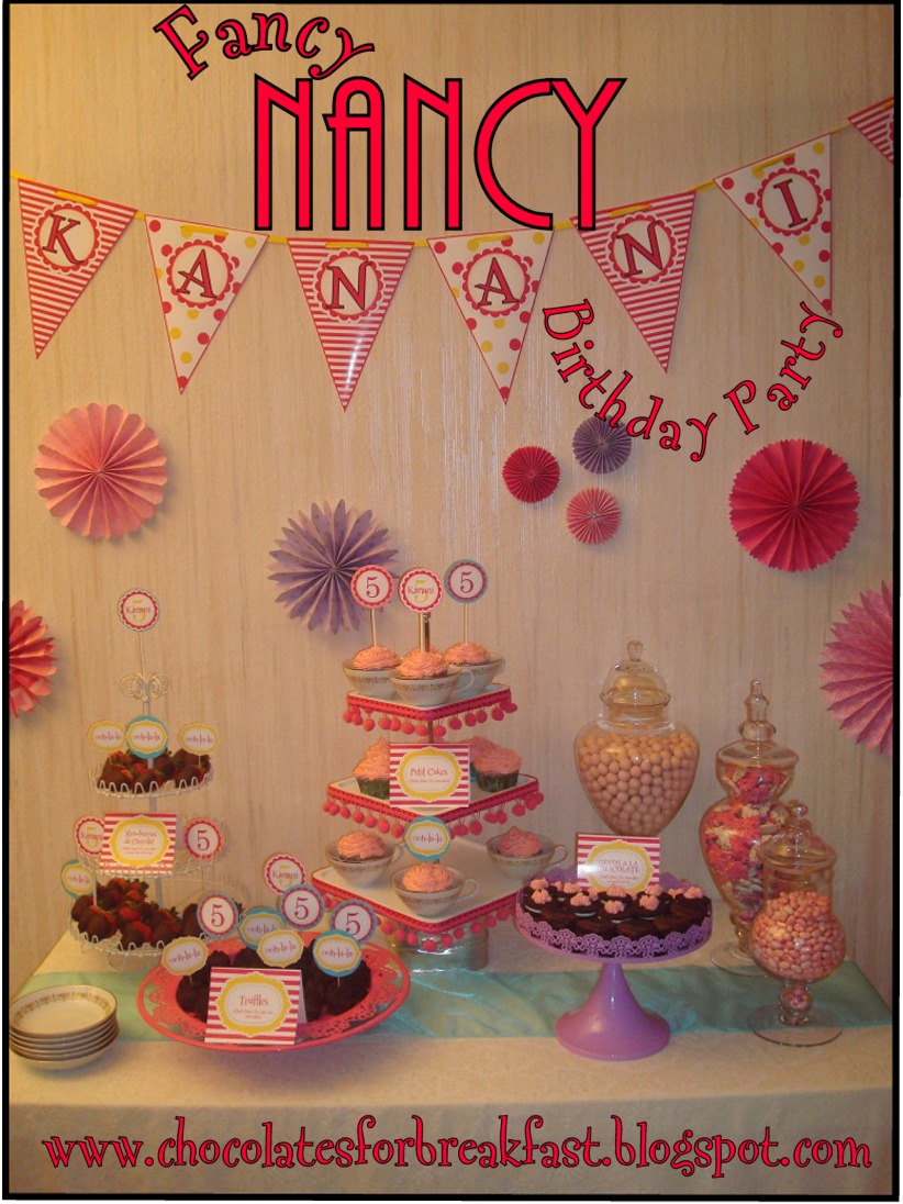 CHOCOLATES FOR BREAKFAST And Other Sweet Somethings Fancy Nancy chocolates-for-breakfast-and-other-sweet-somethings-fancy-nancy