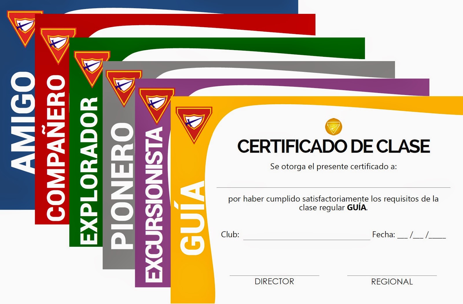 MINISTERIO JOVEN: CERTIFICADOS PARA CLASES REGULARES, AVANZADAS Y ...