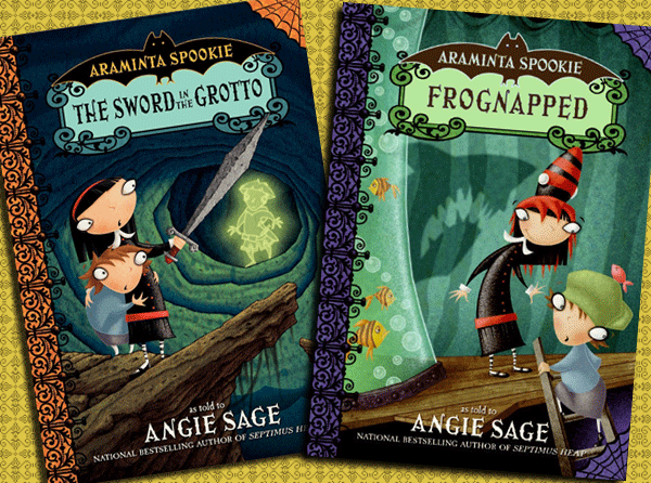 Wonderbrary: Series: Araminta Spookie by Angie Sage - Ages 8+