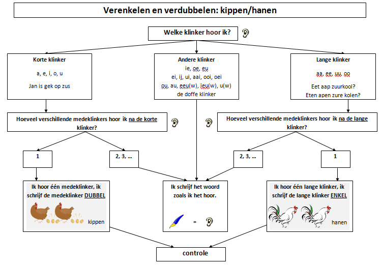 Meester Koen: Spelling: verenkelen/verdubbelen