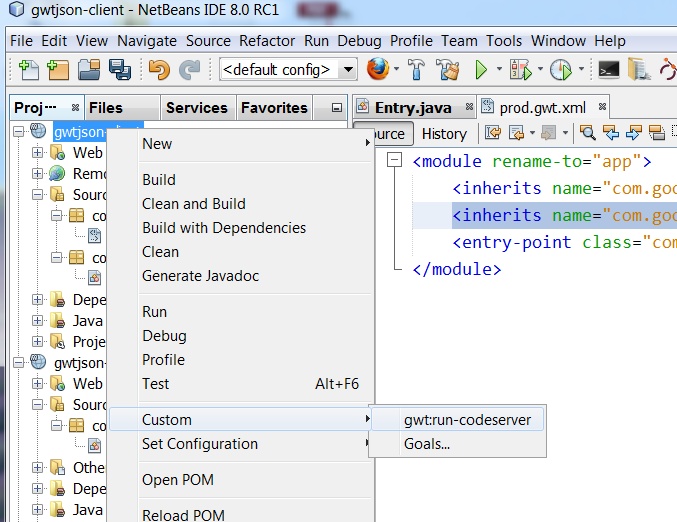 Fix It Anyway: GWT - client server communication - json Fix It Anyway: GWT - client server communication - json