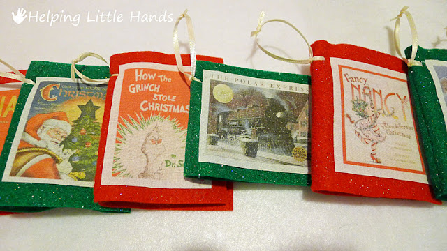 Pieces by Polly: Easy Mini-Book Christmas Ornament Tutorial