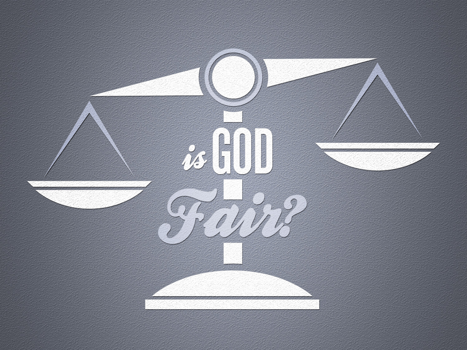 Is God Fair? | "Fresh Manna" – Bible Devotions by Tim Burt