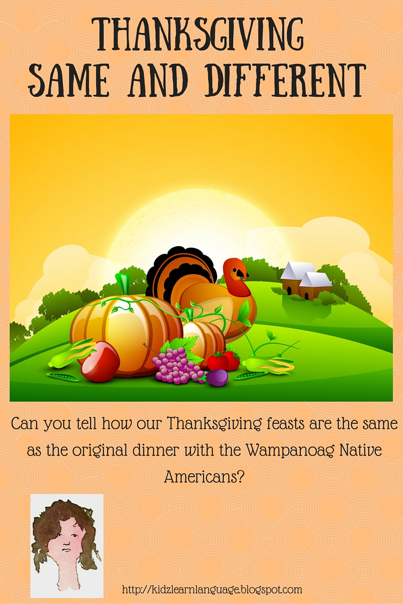 Learning to Compare and Contrast at Thanksgiving from Susan Berkowitz ...