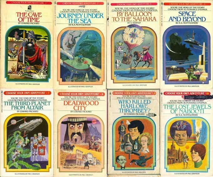 La Biblioteca de Bizien: CHOOSE YOUR OWN ADVENTURE