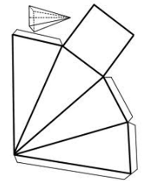 Piramide cuadrangular - Imagui