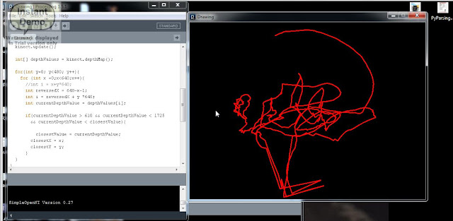 Developer: Dibujando con Kinect y Processing