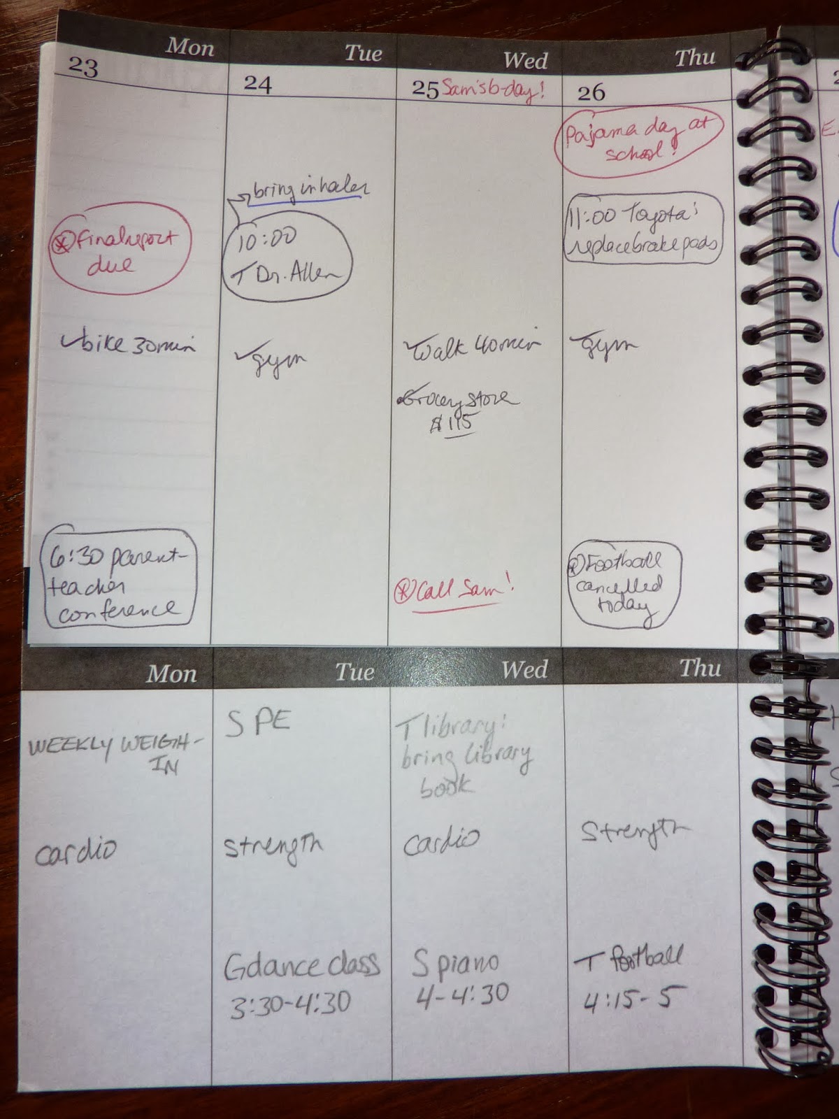 Plannerisms: WeekDate 2013-2014 Academic year planner!