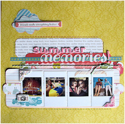 BlueMoon Scrapbooking: Summer Memories