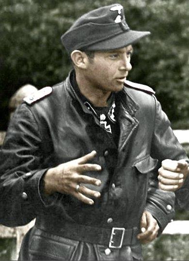 Third Reich Color Pictures: SS-Hauptsturmführer Michael Wittmann